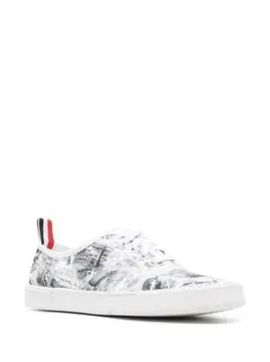 Thom Browne Heritage" Graphic Print Sneakers