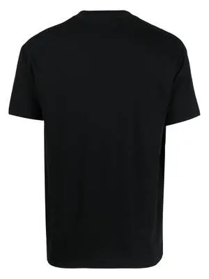 Auralee Crew-neck Cotton T-shirt - Black