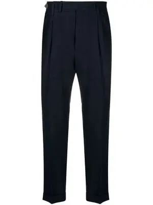 Brunello Cucinelli Off-centre Linen Trousers