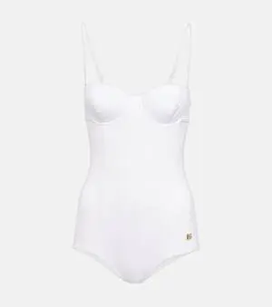 Dolce & Gabbana Balconette Swimsuit - White