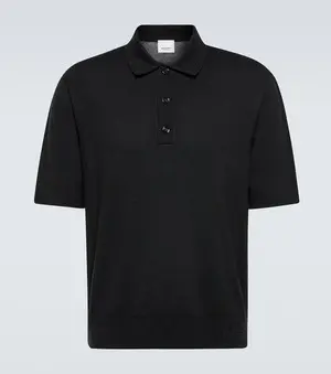 Burberry Wool And Silk Polo Top