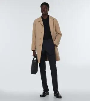 Burberry Wool And Silk Polo Top