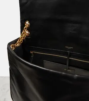 Saint Laurent Jamie 4.3 Leather Shoulder Bag - Black