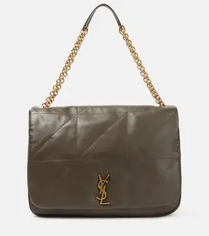 Saint Laurent Jamie 4.3 Leather Shoulder Bag - Brown