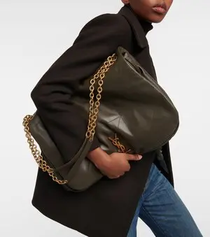 Saint Laurent Jamie 4.3 Leather Shoulder Bag - Brown