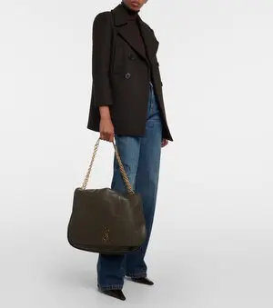 Saint Laurent Jamie 4.3 Leather Shoulder Bag - Brown