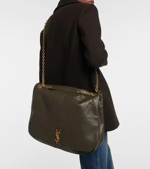 Saint Laurent Jamie 4.3 Leather Shoulder Bag - Brown