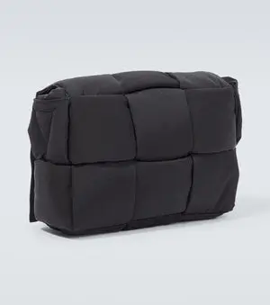 Bottega Veneta Padded Tech Cassette Shoulder Bag - Black