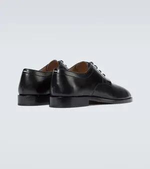 MAISON MARGIELA Tabi Leather Derby Shoes - Black
