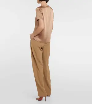 Max Mara Rebecca Satin Top