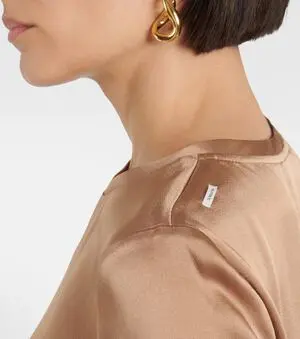 Max Mara Rebecca Satin Top