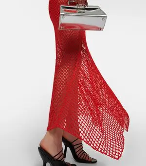FERRAGAMO Net Maxi Dress