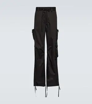 Dolce & Gabbana High-rise Straight Cotton Pants