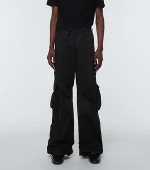 Dolce & Gabbana High-rise Straight Cotton Pants