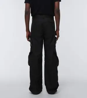 Dolce & Gabbana High-rise Straight Cotton Pants - Black