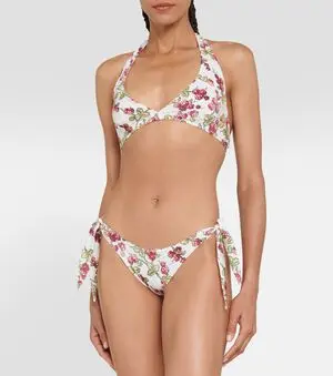 Etro Floral Halterneck Bikini