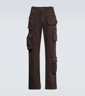 Dolce & Gabbana Mid-rise Straight Cargo Pants