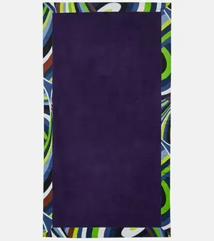 Emilio Pucci Printed Cotton Beach Towel