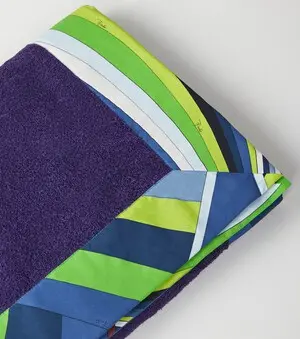 Emilio Pucci Printed Cotton Beach Towel