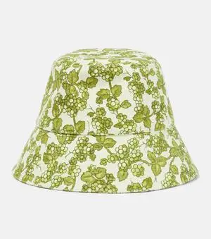 Etro Printed Bucket Hat - Green