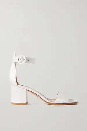 GIANVITO ROSSI Versilia 60 Satin Sandals - White