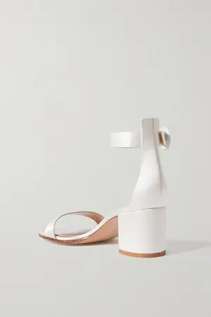 GIANVITO ROSSI Versilia 60 Satin Sandals - White