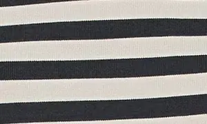 GREY LAB Stripe Crop Tank - Beige/black