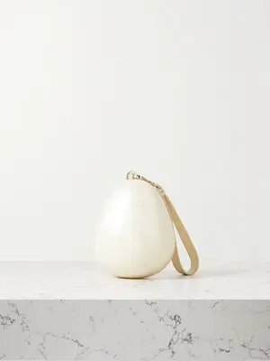 Simone Rocha Micro Egg Faux Pearl-embellished Clutch
