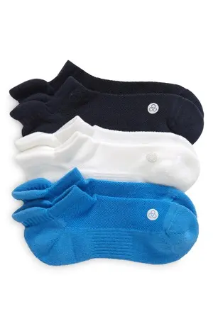 Zella 3-Pack Ankle Socks Blue Regatta