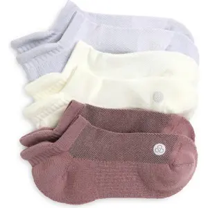Zella 3-Pack Ankle Socks Purple Morn