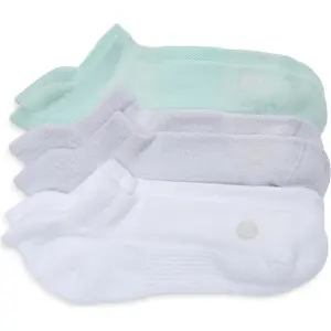 Zella 3-pack Ankle Socks - Teal Tide