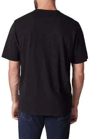 34 Heritage Slub Cotton Crewneck T-shirt - Black
