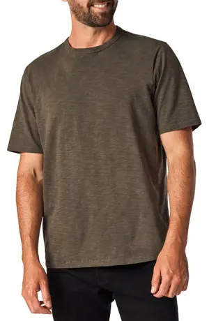 34 Heritage Slub Cotton Crewneck T-shirt Wren