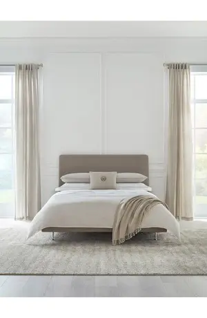 SFERRA Dresano Open Weave Cotton Sateen Sham - Oat