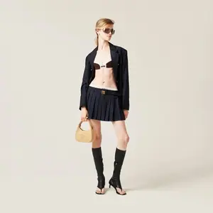 Miu Miu Wander Crochet Hobo Bag