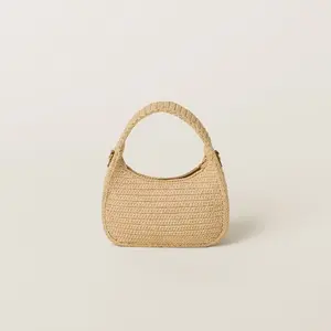 Miu Miu Wander Crochet Hobo Bag