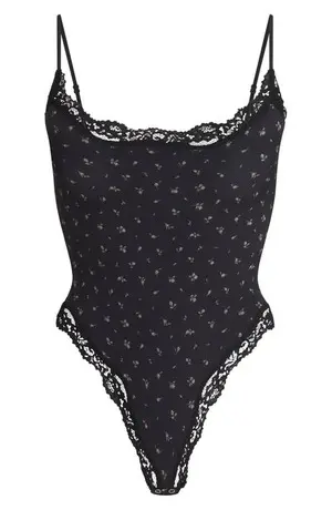 SKIMS Fits Everybody Corded Lace Cami Bodysuit