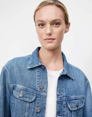 Lafayette 148 New York L148 Denim Jacket