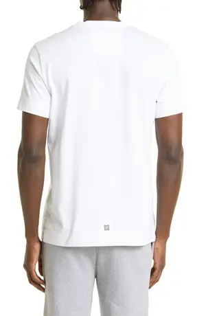 Givenchy Logo Slim Fit Cotton T-shirt - White