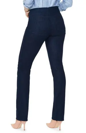 NYDJ Marilyn Straight Leg Pants - Rinse