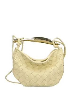 Bottega Veneta Mini Sardine Leather Shoulder Bag - Ice Cream