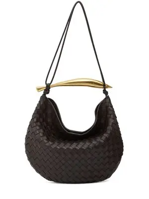 Bottega Veneta BOTTEGA VENETA Sardine Leather Shoulder Bag - Fondant