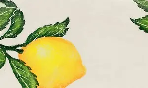 VIETRI Limoni Small Oval Platter