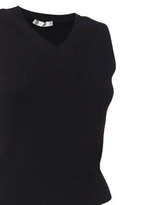 THE ROW Comi Cashmere Blend Knit Vest