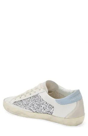 GOLDEN GOOSE Super-star Glitter Bio-based Low Top Sneakers