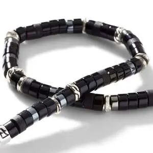 John Hardy Heishi Bracelet - Sterling Silver