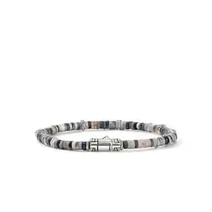 John Hardy Heishi Bead Bracelet - Sterling Silver