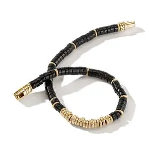 John Hardy Heishi Bead Bracelet