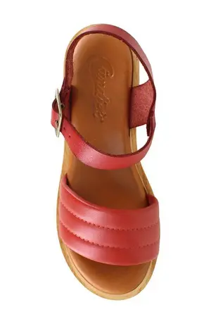 CANDIE'S Elisa Platform Sandal - Burnt Orange