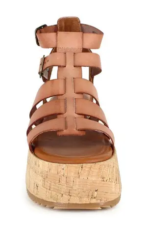CANDIE'S Moramy Platform Sandals - Camel